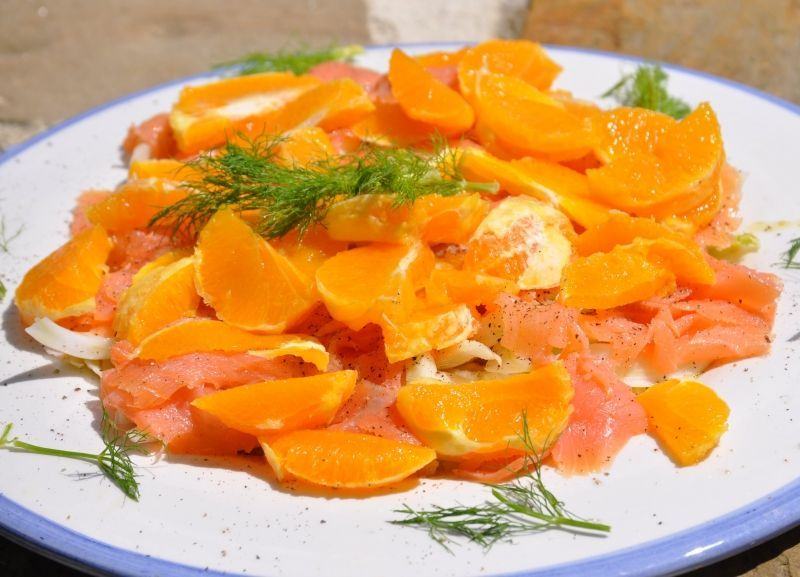 Somon afumat cu portocale | Copilul.ro
