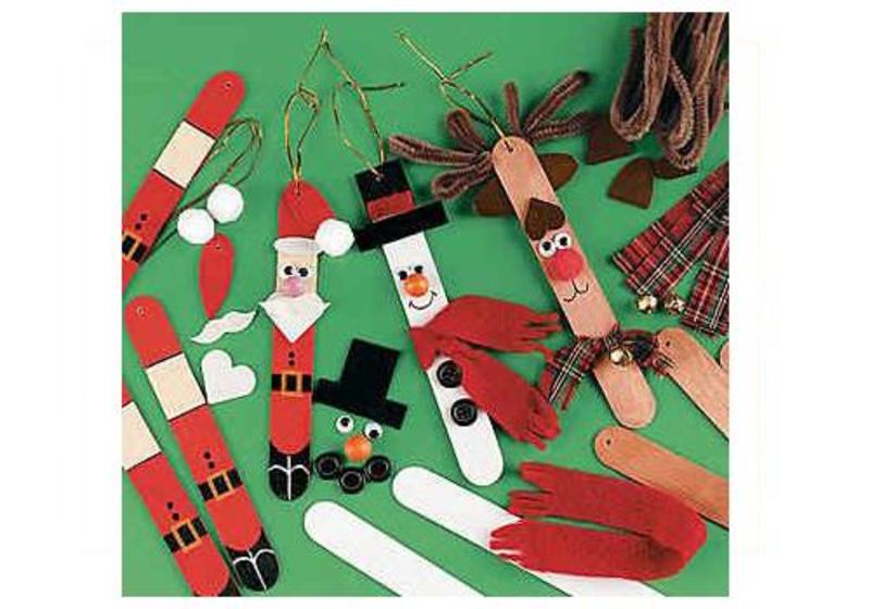 Personaje de Craciun din bete de inghetata | Copilul.ro